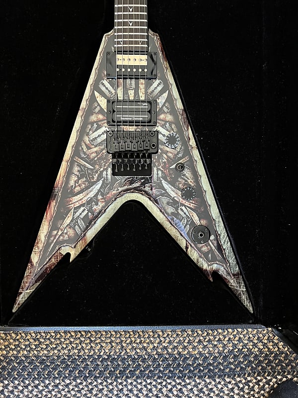 RARE 2009 Dean Dime Razorback V-255 “Blades” | Reverb