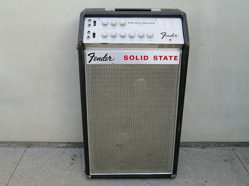 Vintage Fender SR2035 Vibroluxe Reverb Solid State Amplifier | Reverb