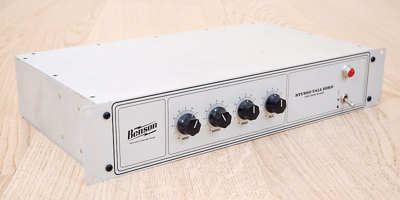Benson Studio Tall Bird Spring Reverb Stereo Tube | Reverb Canada