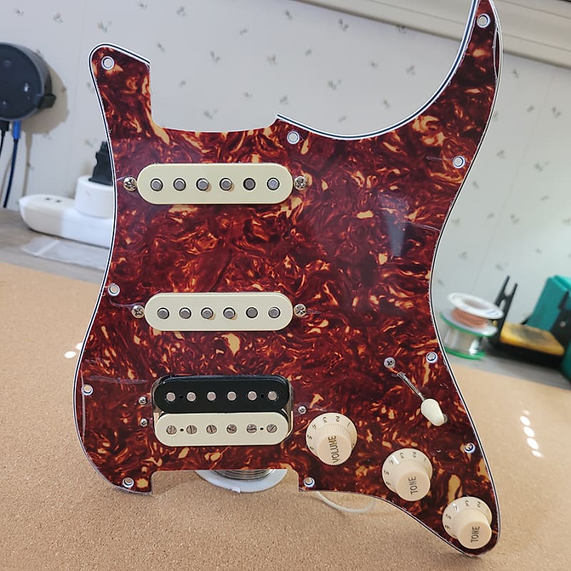 Fender V-Mod 1 HSS Loaded Pickguard | Reverb