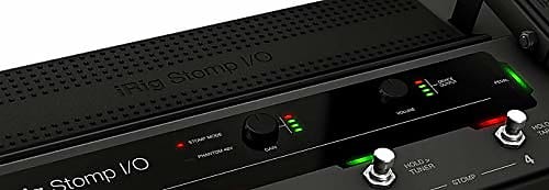 IK Multimedia iRig Stomp I/O Pedalboard Controller with | Reverb