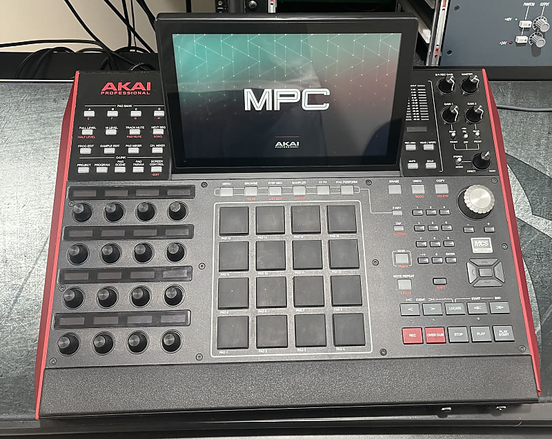 Akai MPC X Black/Red | Reverb
