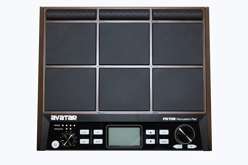Avatar PD705 Electronic Percussion Pad 2020s - Black | Reverb