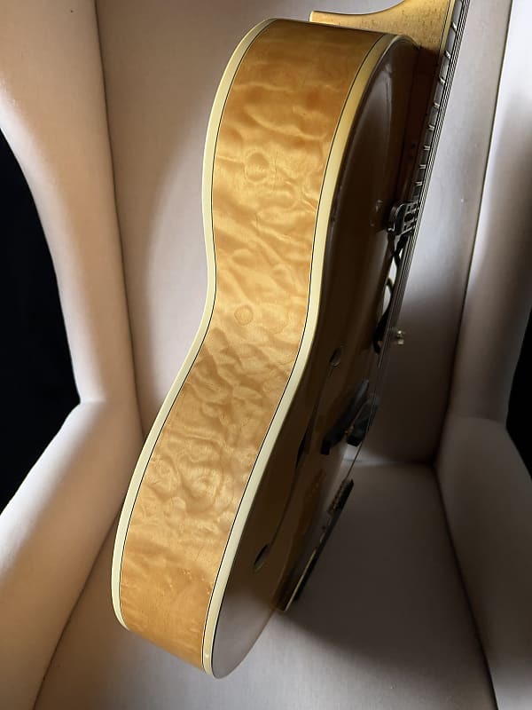 Mark Campellone Special Archtop 17" Quilted Maple DeArmond | Reverb