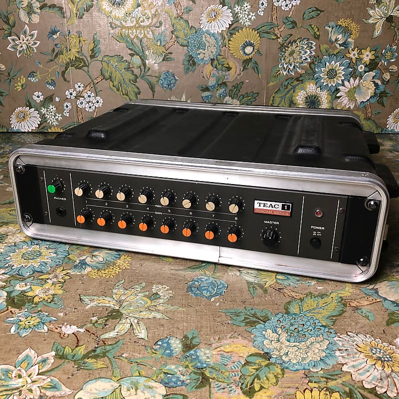 TASCAM TEAC 1 Series Mixdown Line Mixer with Rack Case | Reverb