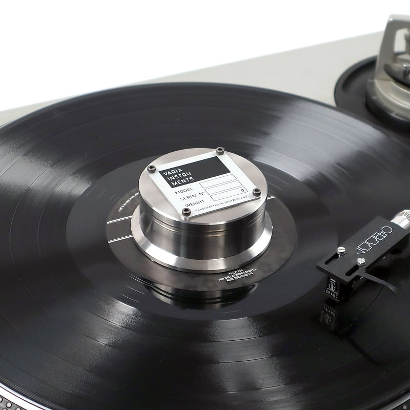 Varia Instruments: TTW10H Turntable Weight for 12" + 7" | Reverb