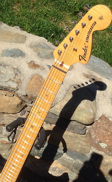 Warmoth CBS Quartersawn Flame Maple Strat Neck W/ HAPM Tuners | Reverb