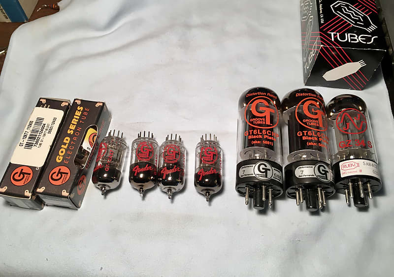 Groove Tubes Fender Super Reverb Set New! | Reverb