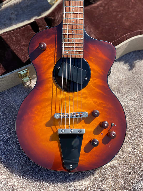 Rick Turner Model 1 Standard, Figured Maple, Sunburst, Full | Reverb