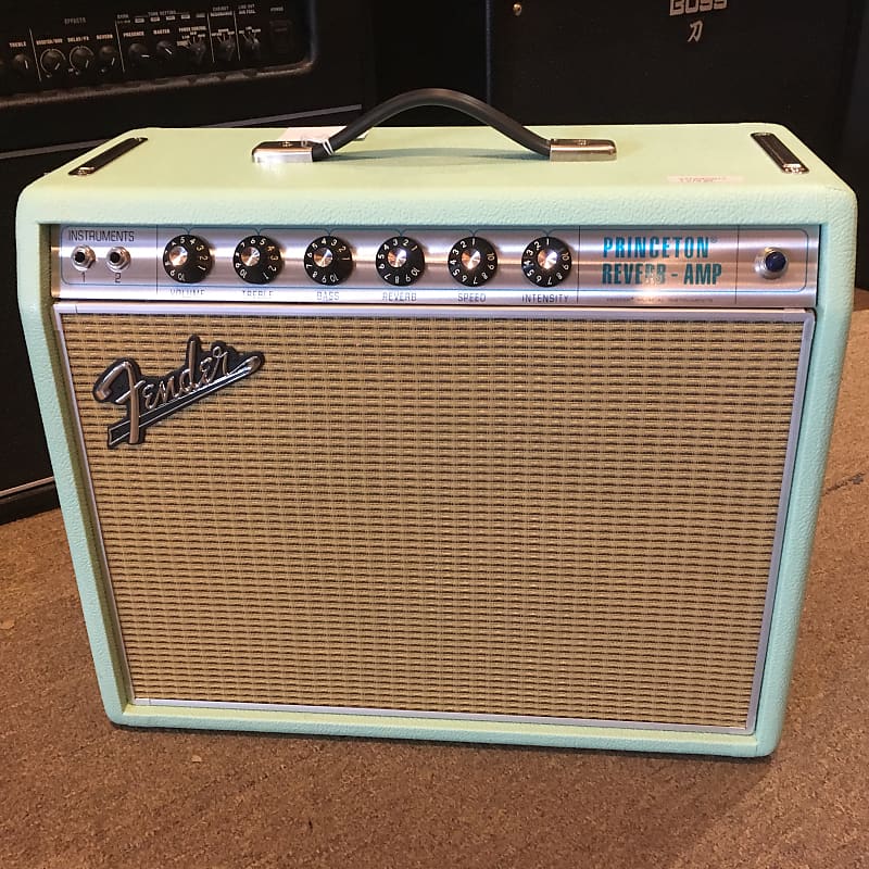 Fender FSR '68 Princeton Reverb Surf 2019 Surf Green | Reverb