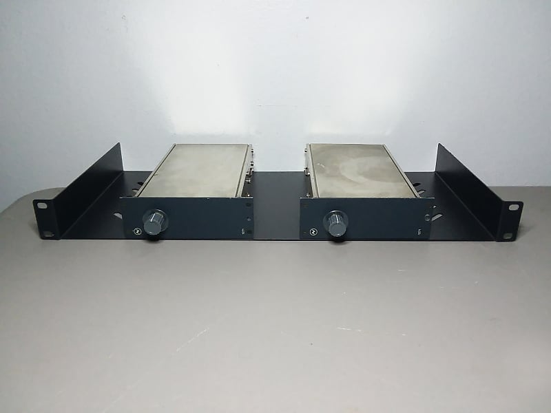 Neve vintage 1271 dual mic preamp modules racked with 1272 | Reverb