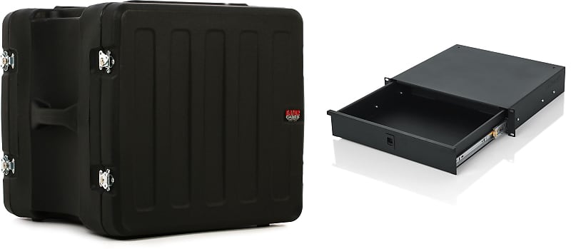 Gator GRW-DRW2 2U Standard Rack Drawer Bundle with Gator | Reverb