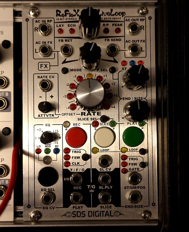 SDS Digital Reflex LiveLoop Eurorack Sampler and Flash-8 | Reverb