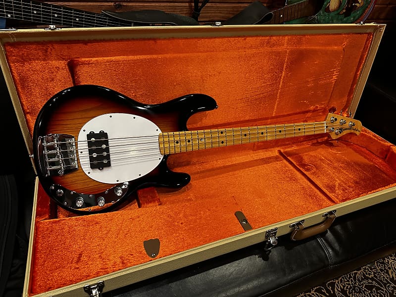 Ernie Ball Music Man 76 BFR Nitro Stingray - 76 Burst | Reverb