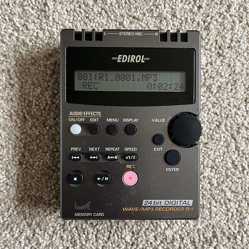 Edirol R-1 2000s - Silver | Reverb