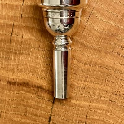 Laskey Classic Series Bass Trombone Mouthpiece 93D Silver | Reverb