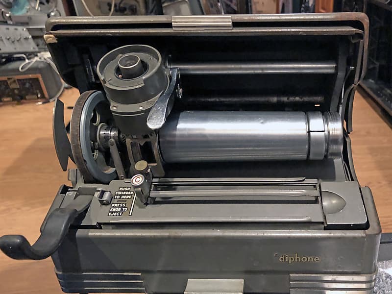 Edison Ediphone cylinder recorder made from 1920 to 1930 | Reverb