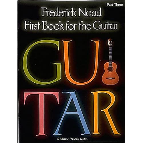 First Book for the Guitar - Part 3: Guitar Technique | Reverb UK