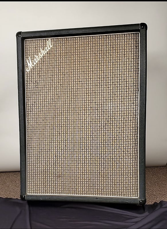 Marshall “Artiste” 2049 cab from 1971 Black Tolex | Reverb