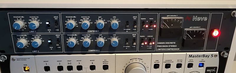 AMS Neve 33609/N Discrete Stereo Limiter / Compressor 2010s - | Reverb