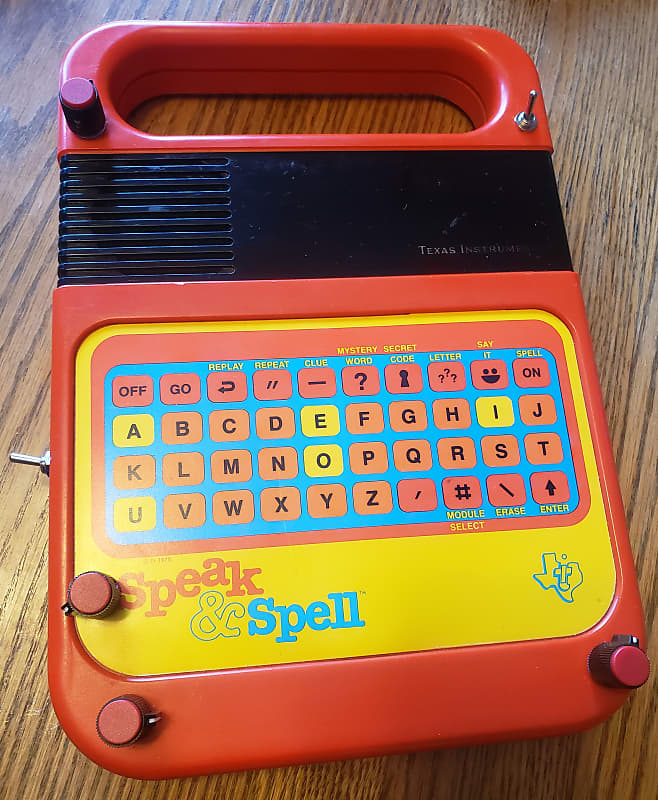LFO equipped Speak and Spell Circuit Bent Glitch noise Texas | Reverb