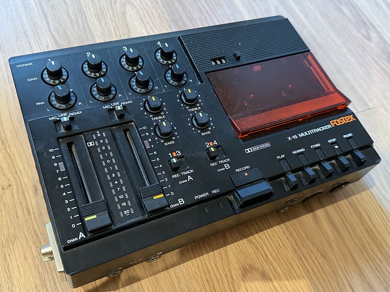 Fostex X-15 multitracker cassette recorder | Reverb