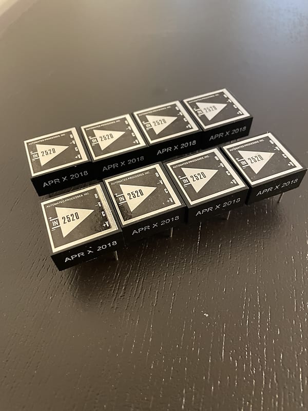 8 API 2520 opamps 2018 3124 | Reverb