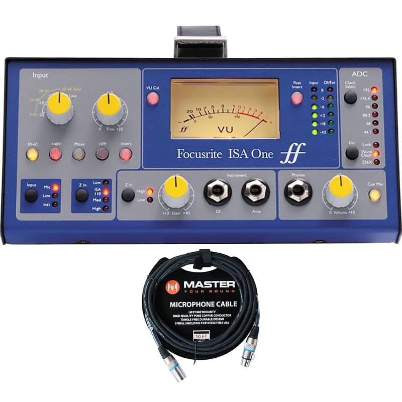 Focusrite ISA One Single-Channel Independent DI Microphone | Reverb