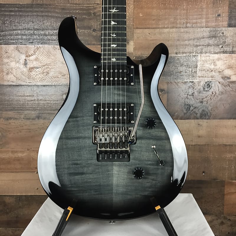 PRS SE Custom 24 Floyd Electric Guitar with Gig Bag, | Reverb