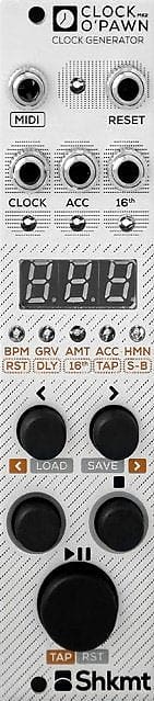 SHAKMAT MODULAR CLOCK O'PAWN MK2-FULL DIY KIT : BRAND NEW : | Reverb