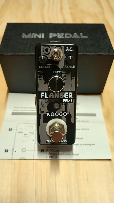 Koogo PFL-1 Flanger 2020 - Black | Reverb