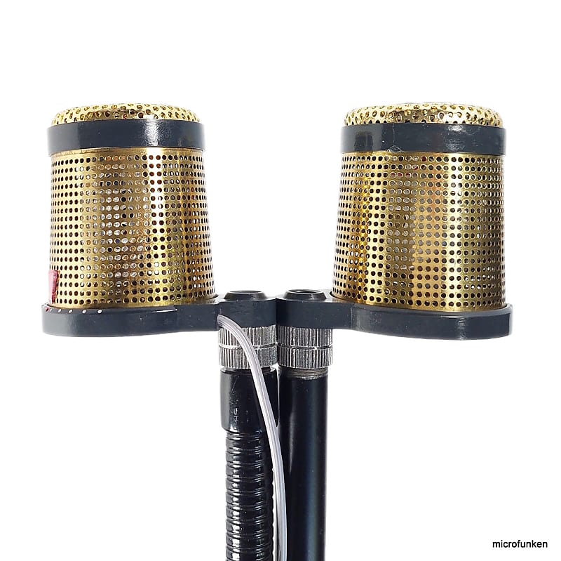 Telefunken D77 60s Vintage Stereo Dynamic microphone. | Reverb France