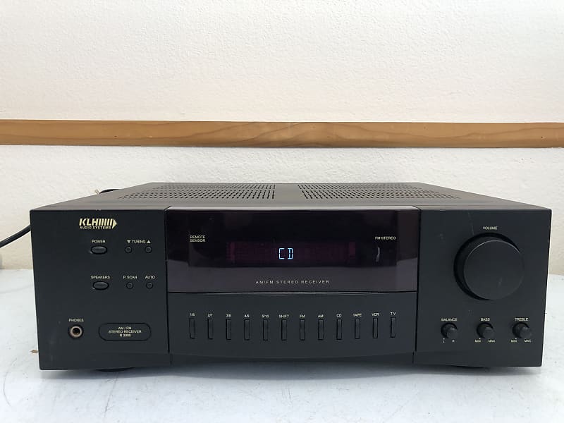 KLH R3000 Receiver HiFi Stereo Vintage Home Audio 2 Channel | Reverb