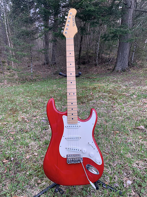 Hamer Daytona 90’s - Red USA Stratocaster | Reverb