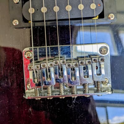 Rise by Sawtooth Black Strat-Style Single Humbucker Guitar | Reverb