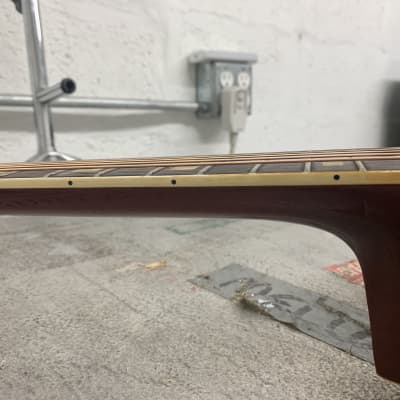 Univox Model 3025 Acoustic Guitar 1970s Sunburst | Reverb