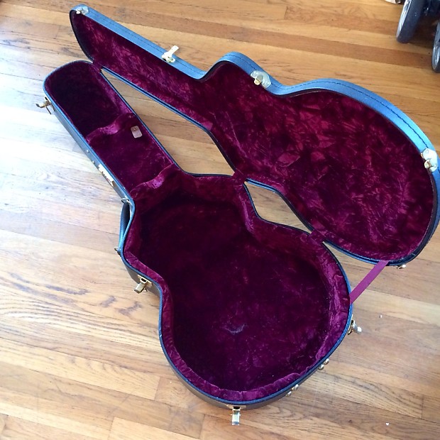 Original Gibson SKB hard shell case for j200, j150, j100 | Reverb