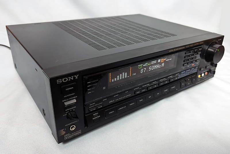 Sony STR-AV1020 AM/FM Stereo Receiver - Black | Reverb
