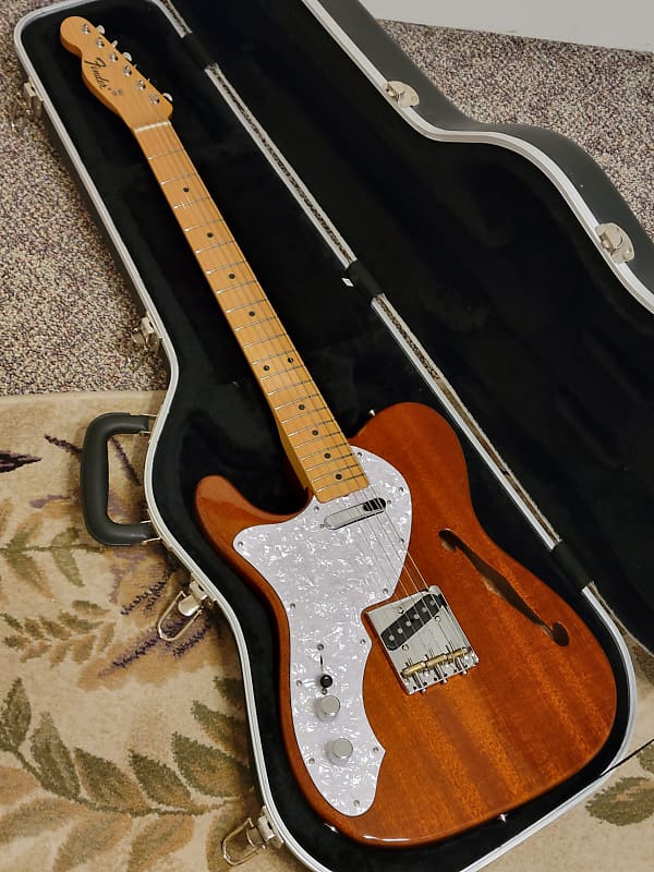 Fender Lefty CIJ Thinline Telecaster '69 Reissue Left Handed | Reverb