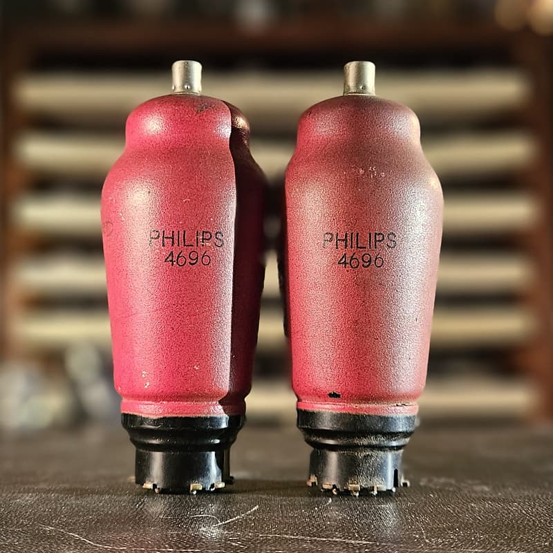 Philips 4696 Tube Pair, Heerlen 1940's - EE1 EEP1 valves | Reverb UK