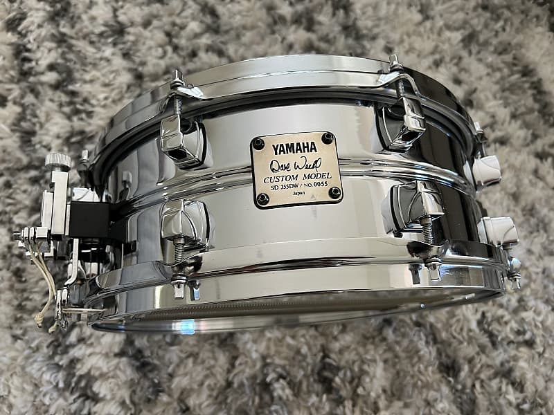 Yamaha Dave Weckl Aluminum 14x5.5” Snare Drum - RARE! | Reverb