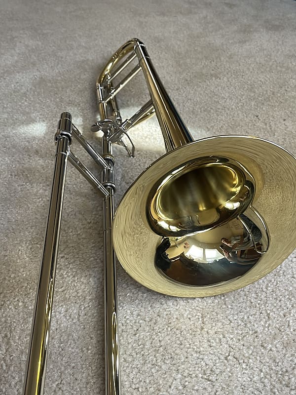F-attachment Rotery trigger Trombone 2018 Gold and silver | Reverb