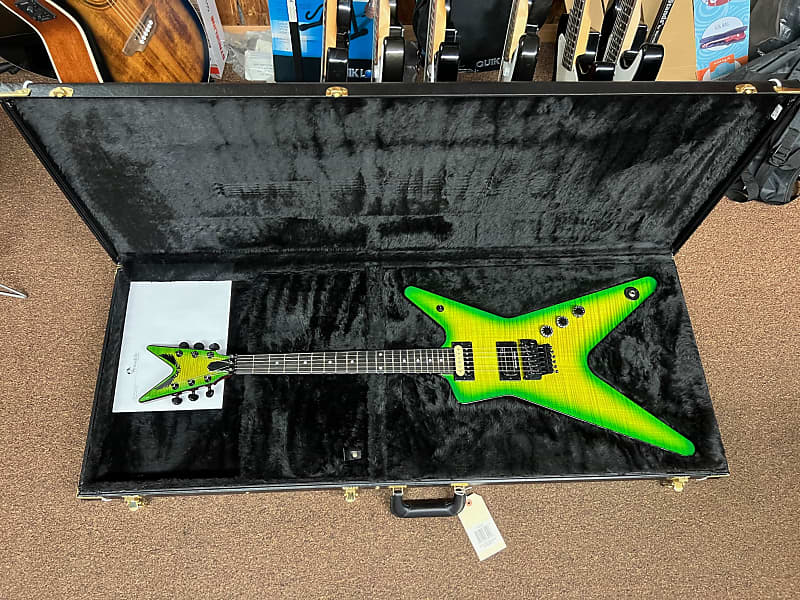 Dean MADE IN THE USA Dime ML Dime Slime with Matching | Reverb