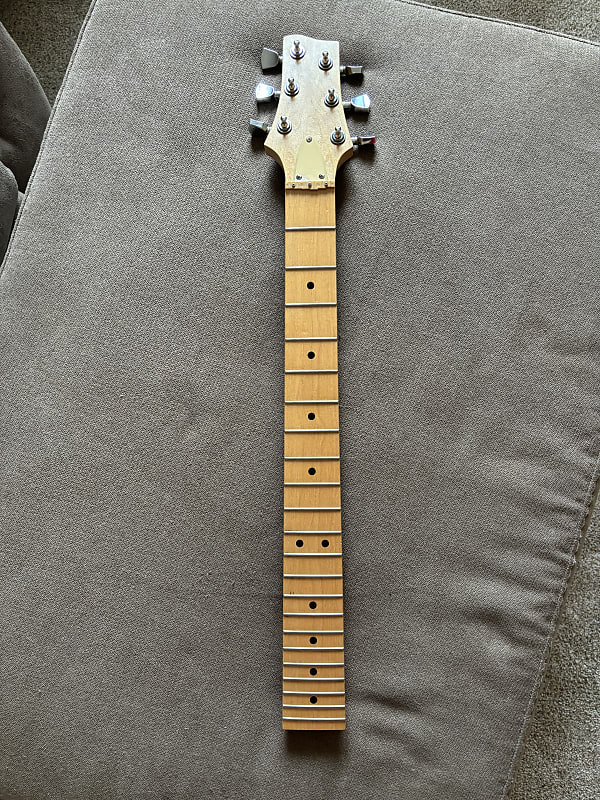 Warmoth Tilt Back Maple Neck Fatback Gotoh Tuners | Reverb