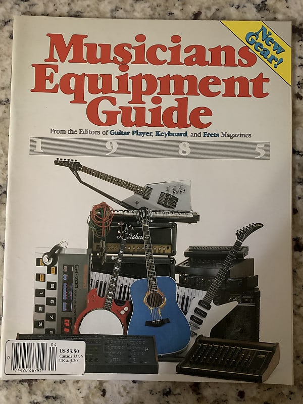 Musicians equipment guide Review Magazine 1985 Ibanez 10 | Reverb