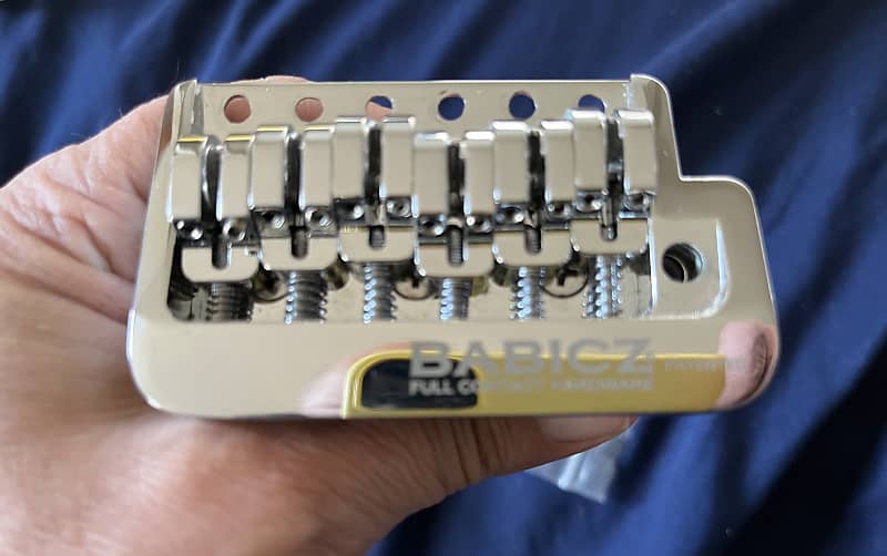 Babicz Full Contact Strat Tremolo Bridge - FCH6 2023 - chrome | Reverb