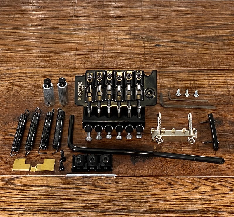 Gotoh Japan GE1996T Floyd Rose Locking Tremolo Black Used | Reverb