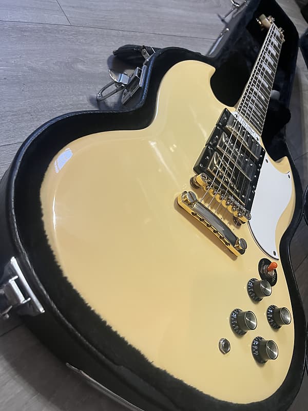 Epiphone SG Les Paul Custom SG-400 - Ivory/patina | Reverb Australia