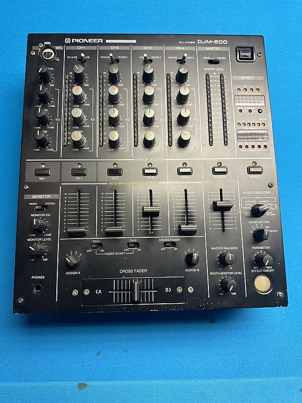 Pioneer DJ Mixer DJM-500 2000's - Black | Reverb