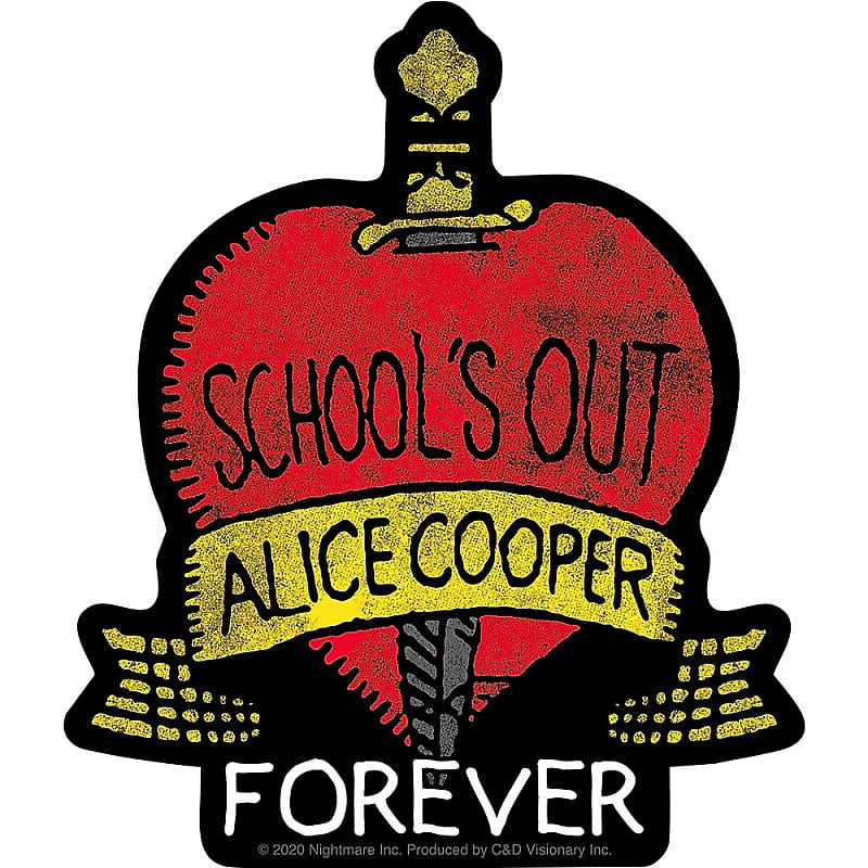C&D Visionary Alice Cooper Sticker | Reverb